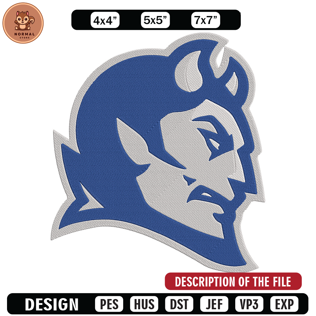 Catholic University logo embroidery design, NCAA embroidery, | Inspire ...