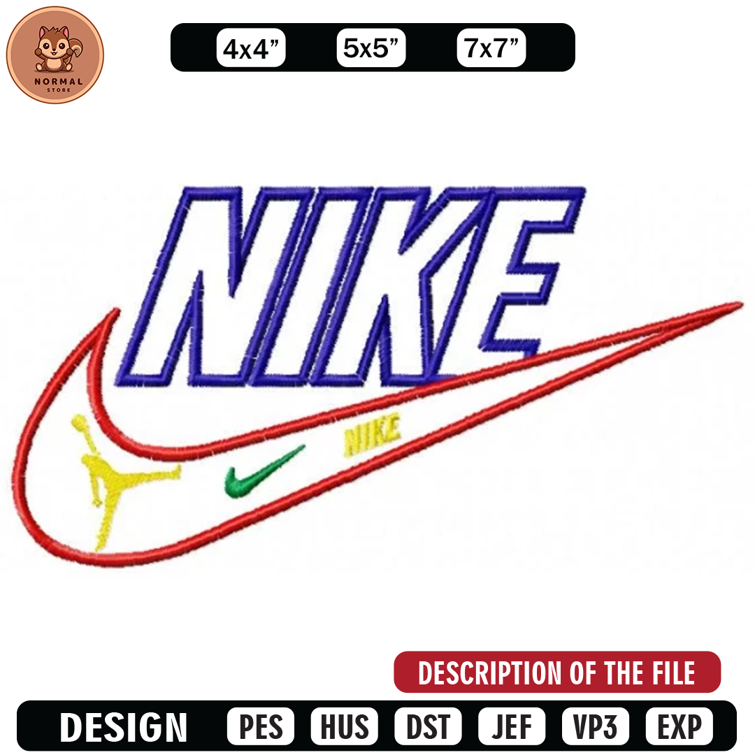Nike logo embroidery design, Embroidery design, Sale design, | Inspire ...