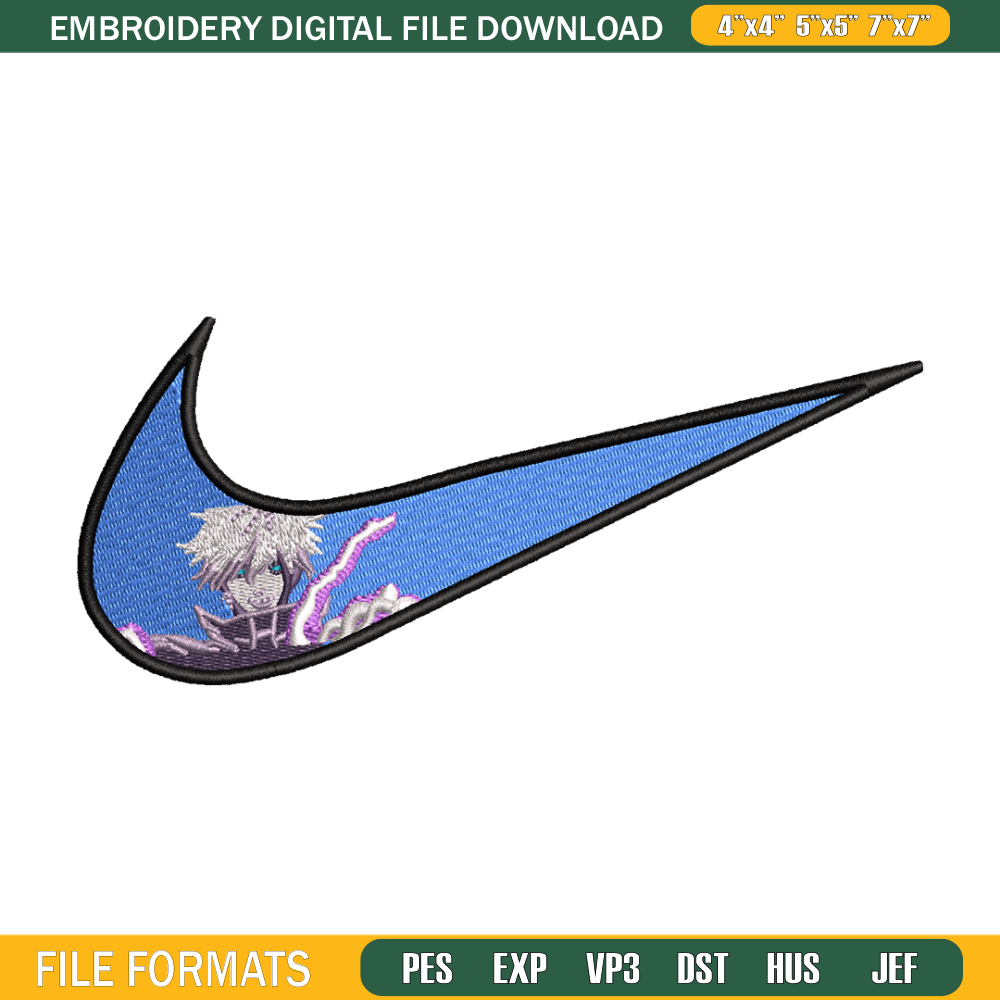 Anime Nike embroidery design, Anime embroidery, Nike design, - Inspire ...