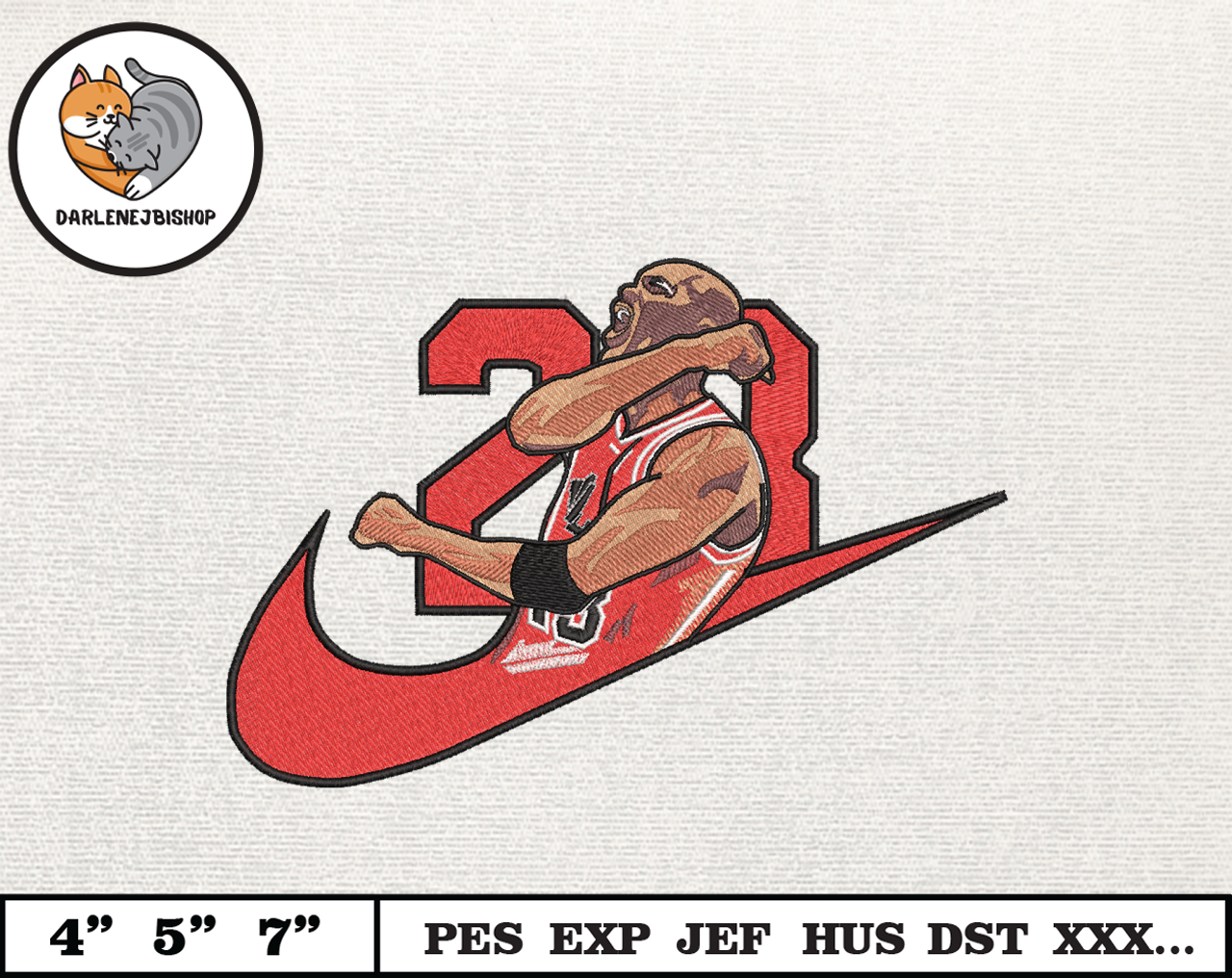 NIKE Jordan Embroidery Design, NBA Basketball Embroidery Des | Inspire ...