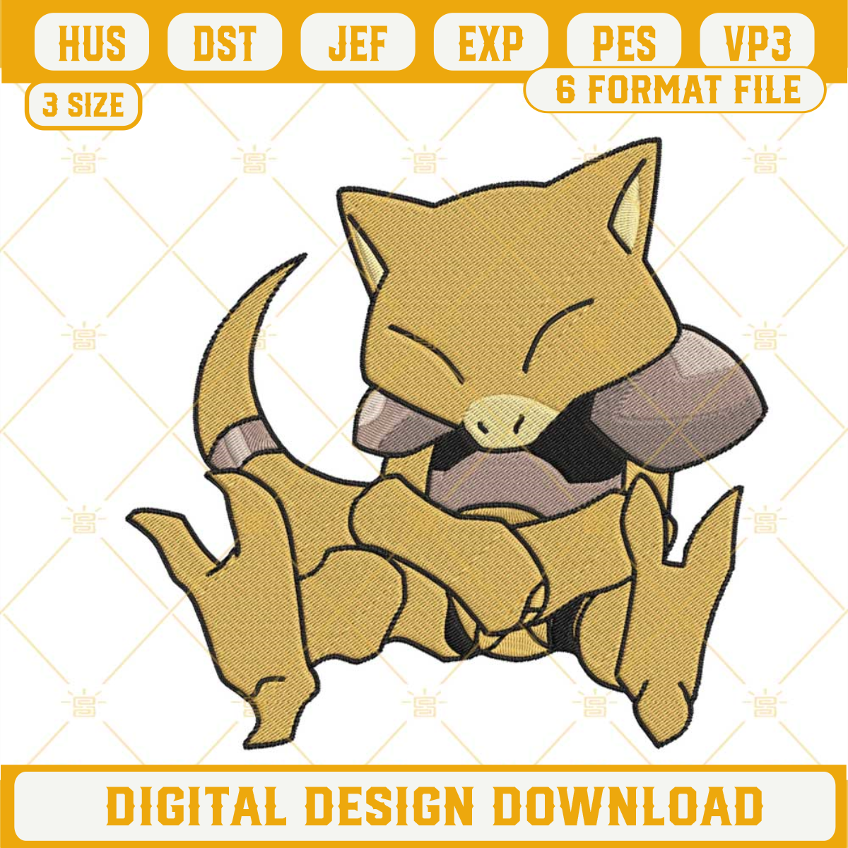 Abra Pokemon Embroidery Designs, Pokemon Anime Embroidery Fi | Inspire ...