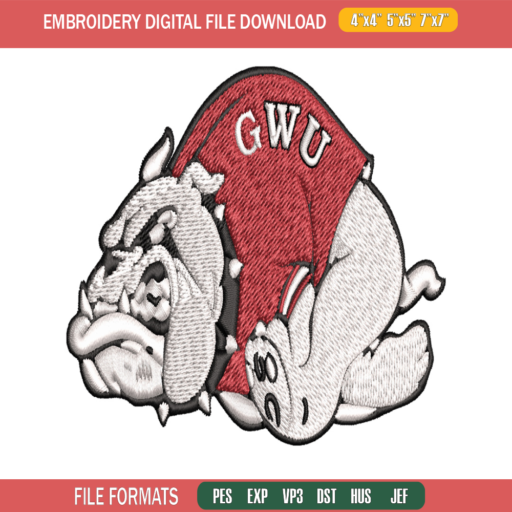 Gardner Webb Bulldogs embroidery design, Gardner Webb Bulldo | Inspire ...