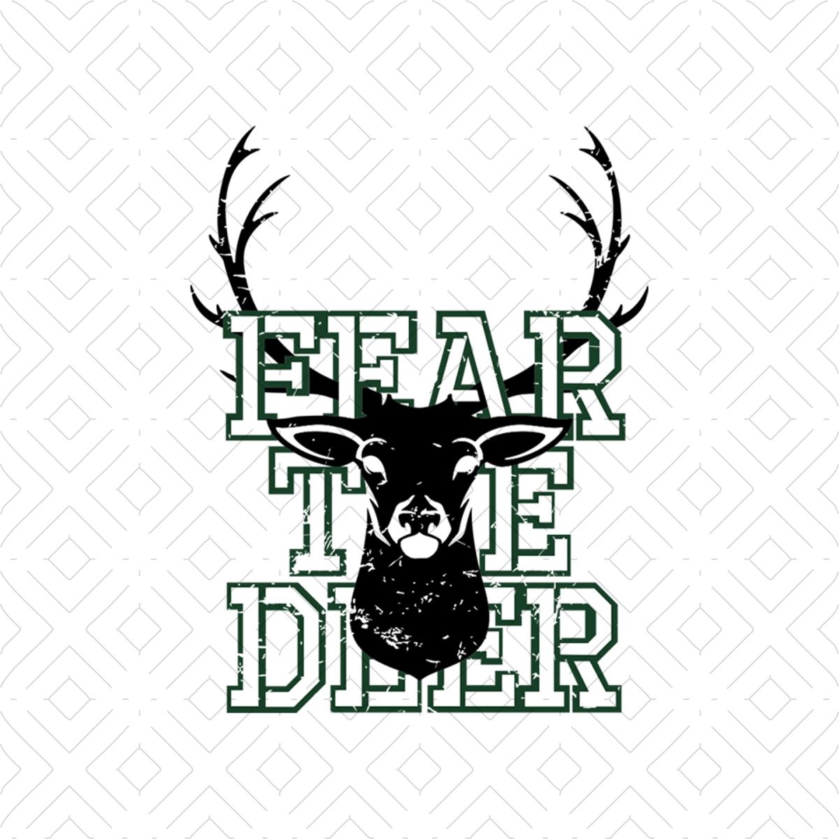 Fear the deer svg | Inspire Uplift