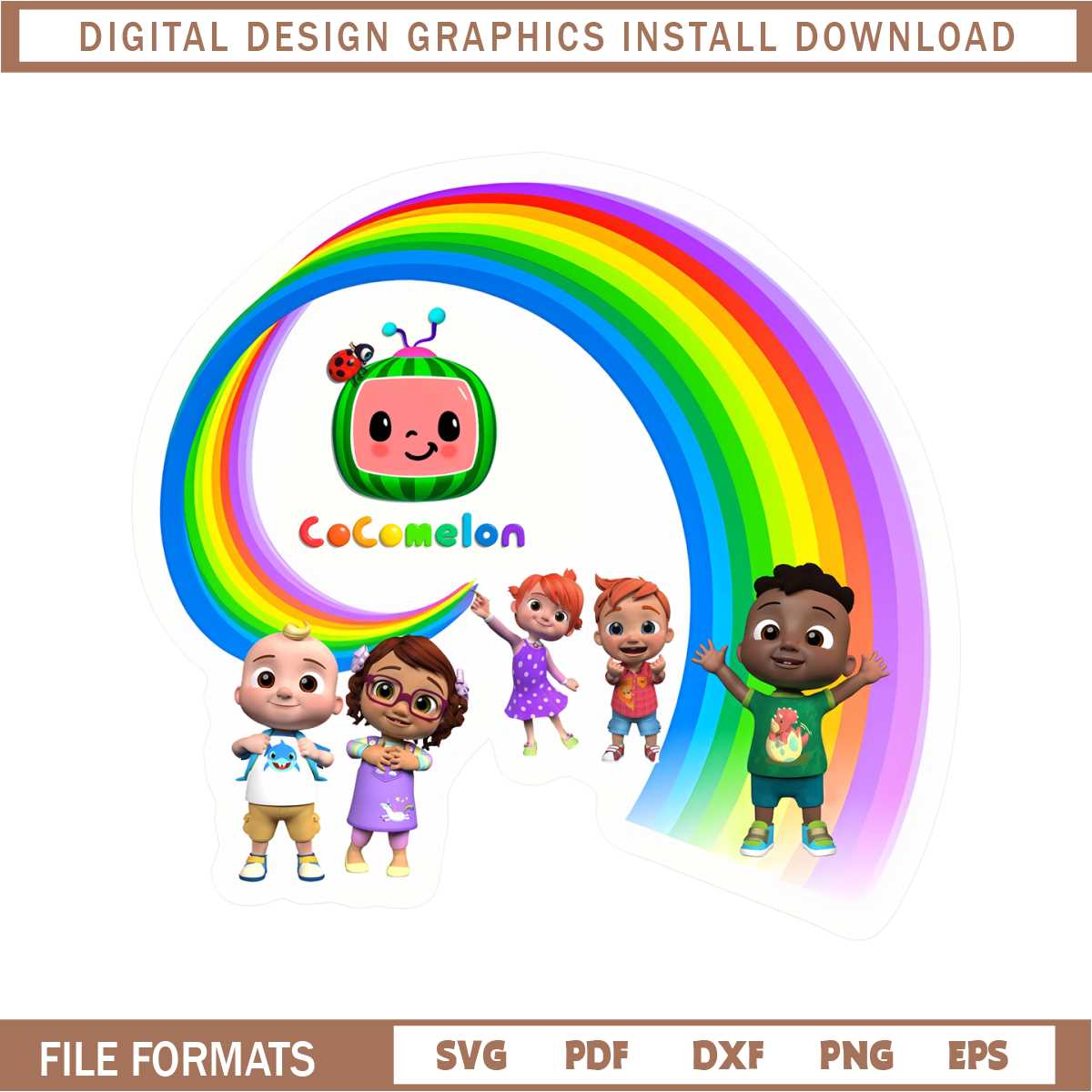 Sticker Ready Cocomelon, Cocomelon, Cocomelon Birthday, Coco - Inspire ...