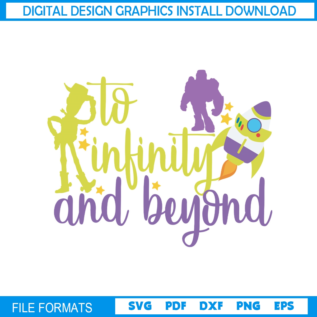 To Infinity And Beyond Toy Story Woody Buzz Lightyear Clipar | Inspire ...
