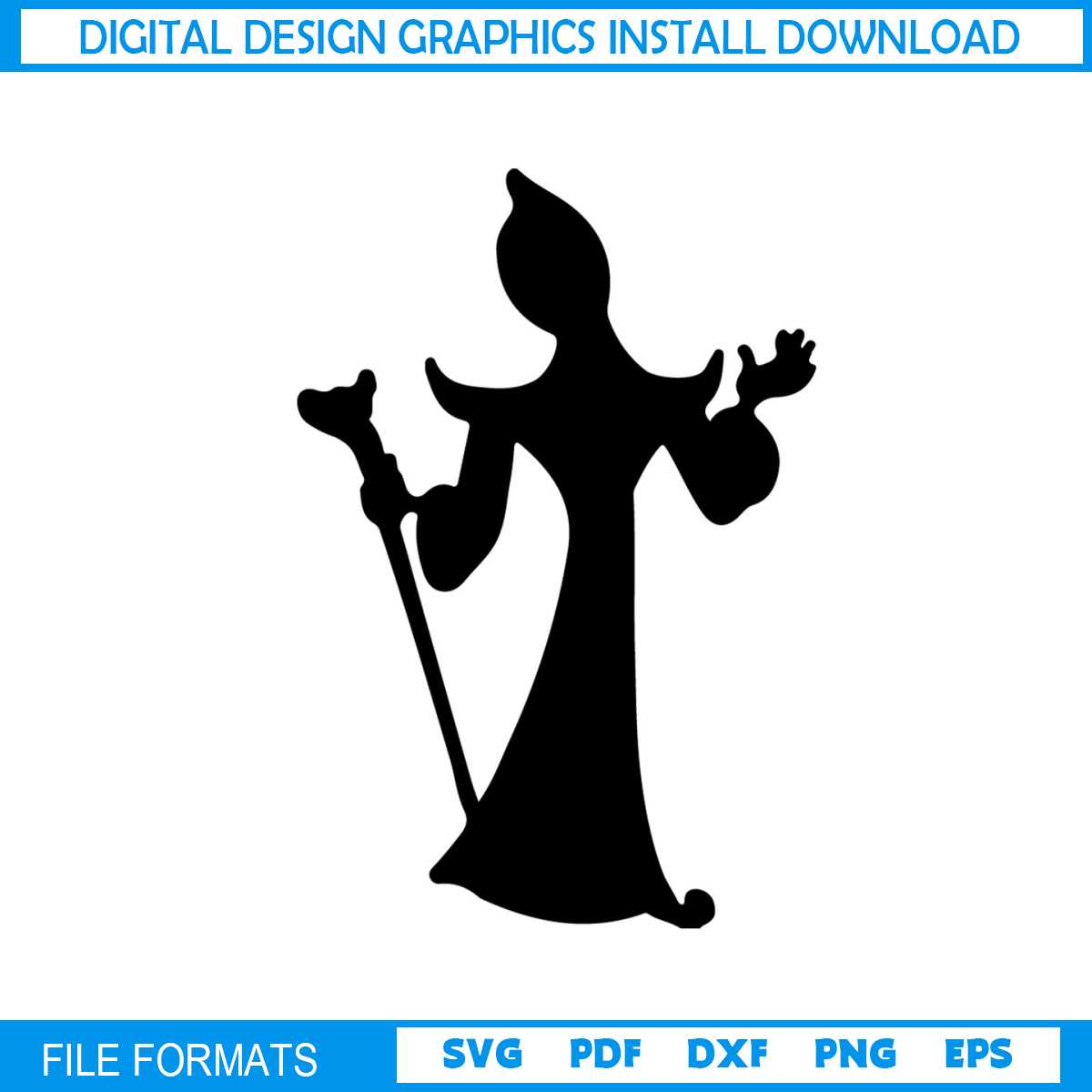 Disney Villain Jafar Aladdin Cartoon Characters SVG - Inspire Uplift