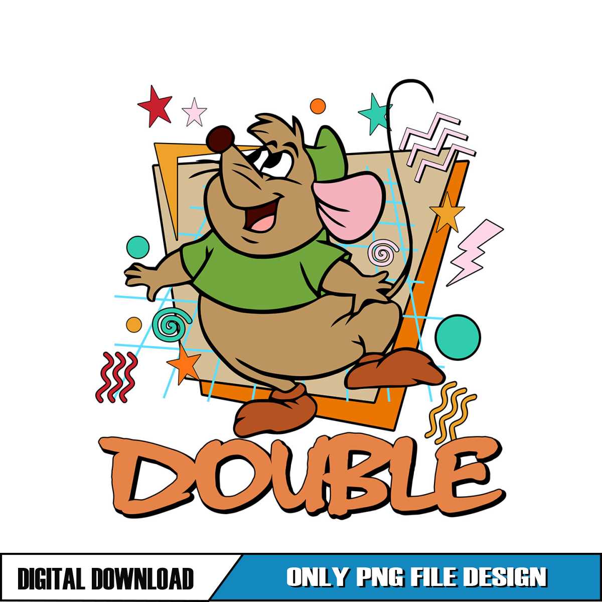 Disney Trouble Mouse Gus Gus Cinderella PNG | Inspire Uplift