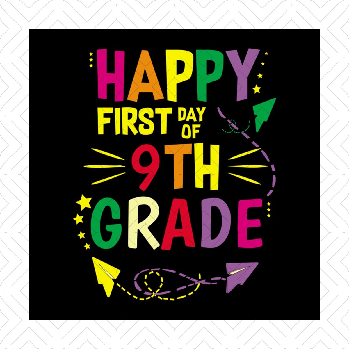 Back To School, Happy First Day Of 9th Grade, 9th grade, 9th | Inspire ...