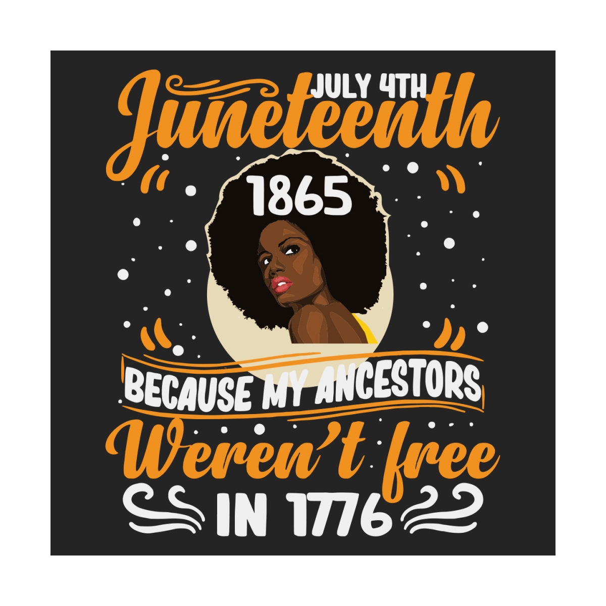 Juneteenth Black Women Because My Ancestor Werent Free 1776 | Inspire ...