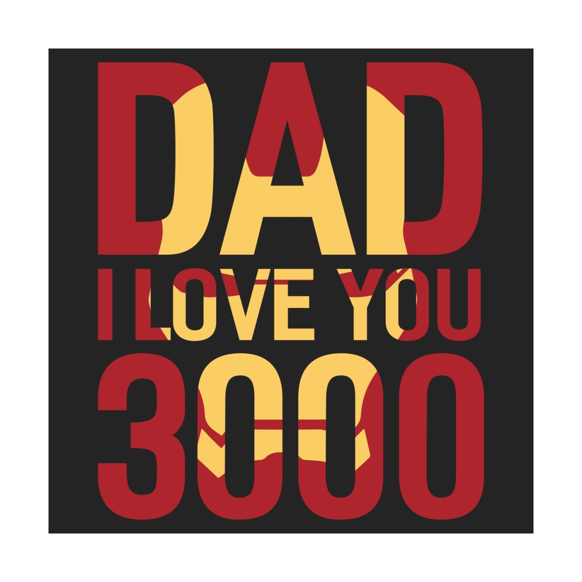 Dad I Love You 3000 Svg, Fathers Day Svg, Dad Svg, Love Dad | Inspire ...