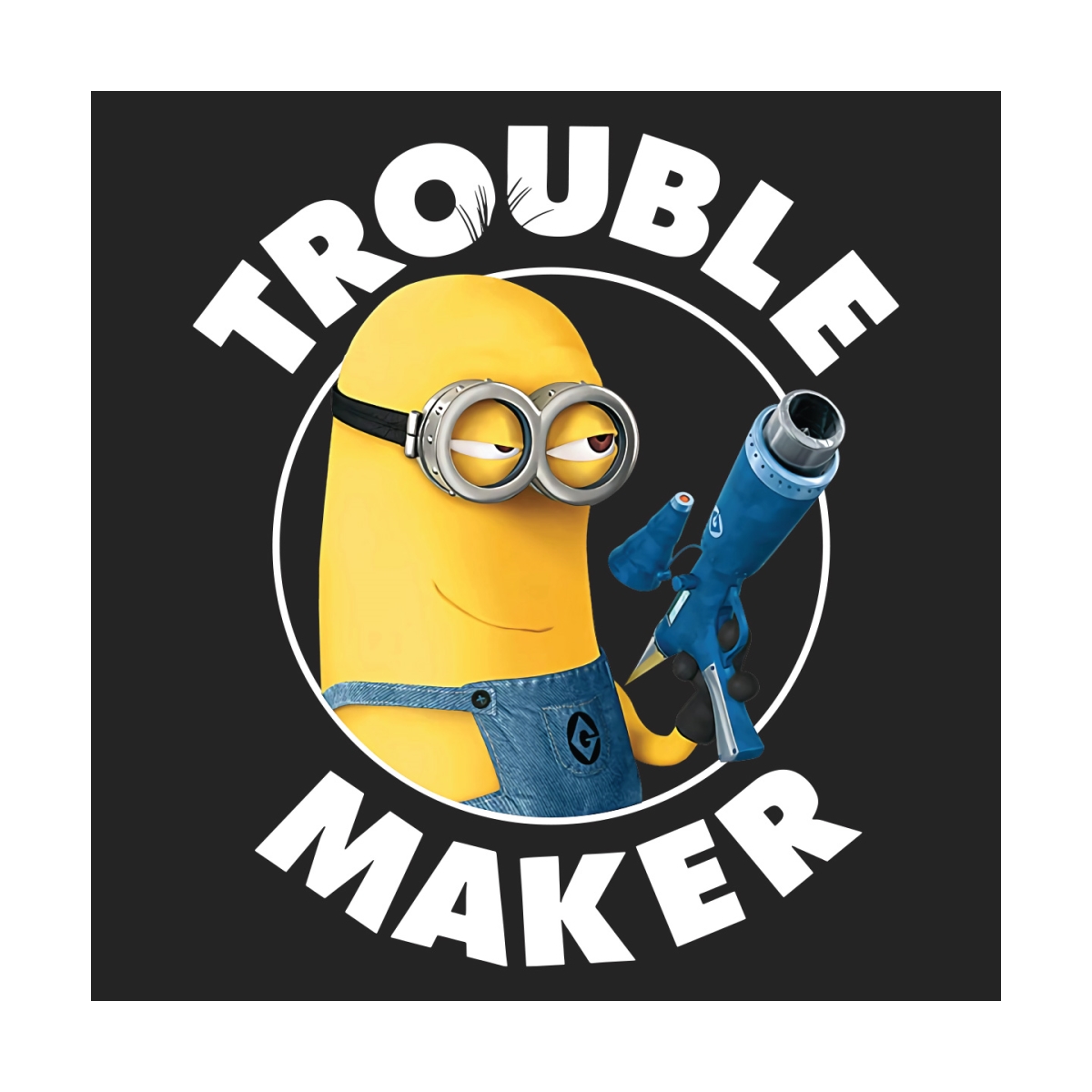 Despicable Me Minions Kevin Trouble Maker Png, Trending Svg, | Inspire ...
