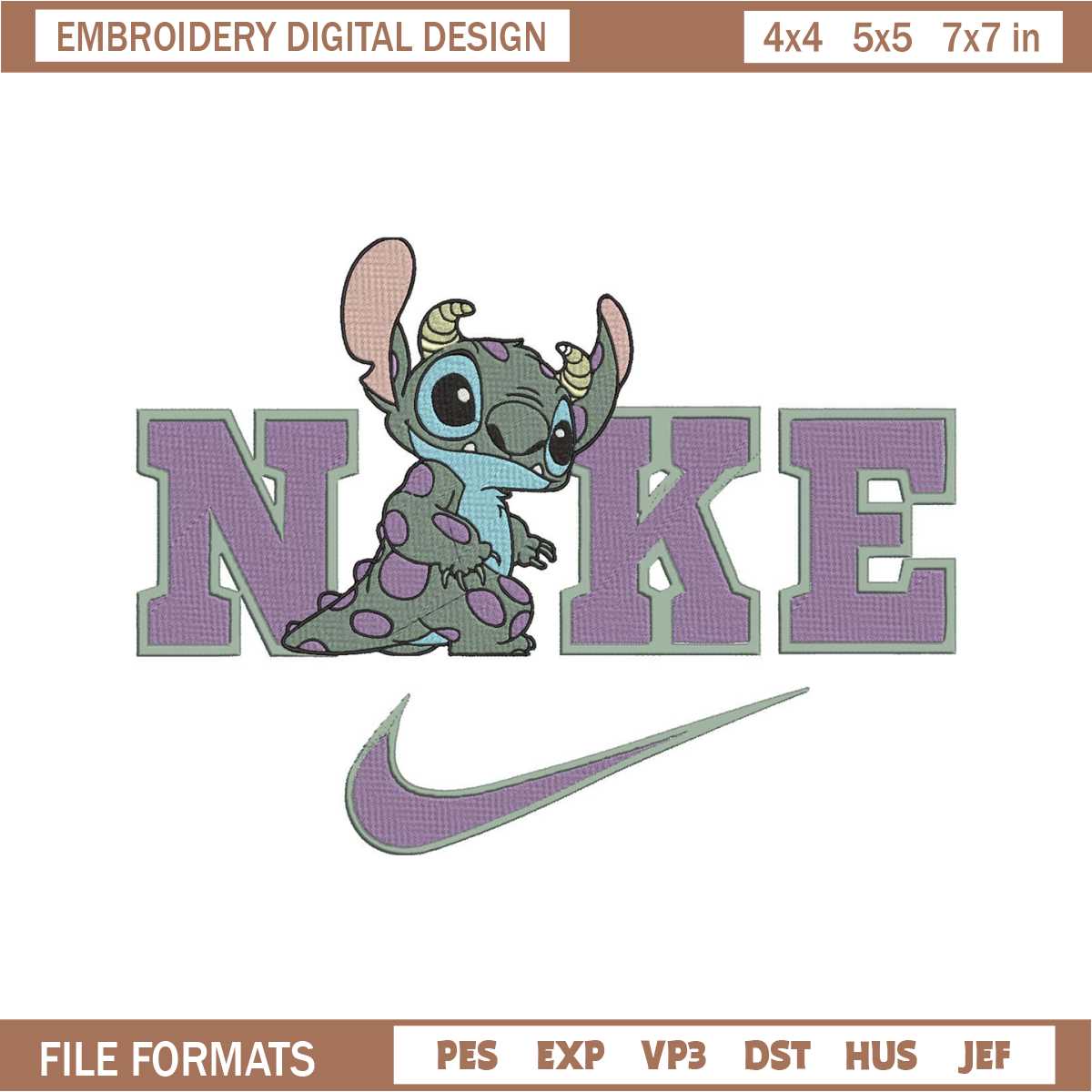 Nike Stitch Embroidery Design,Lilo And Stitch Embroidery Mac | Inspire ...