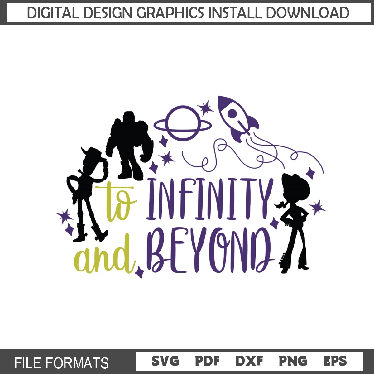 To Infinity And Beyond Coloring Toy Story Woody Jessie Carto | Inspire ...