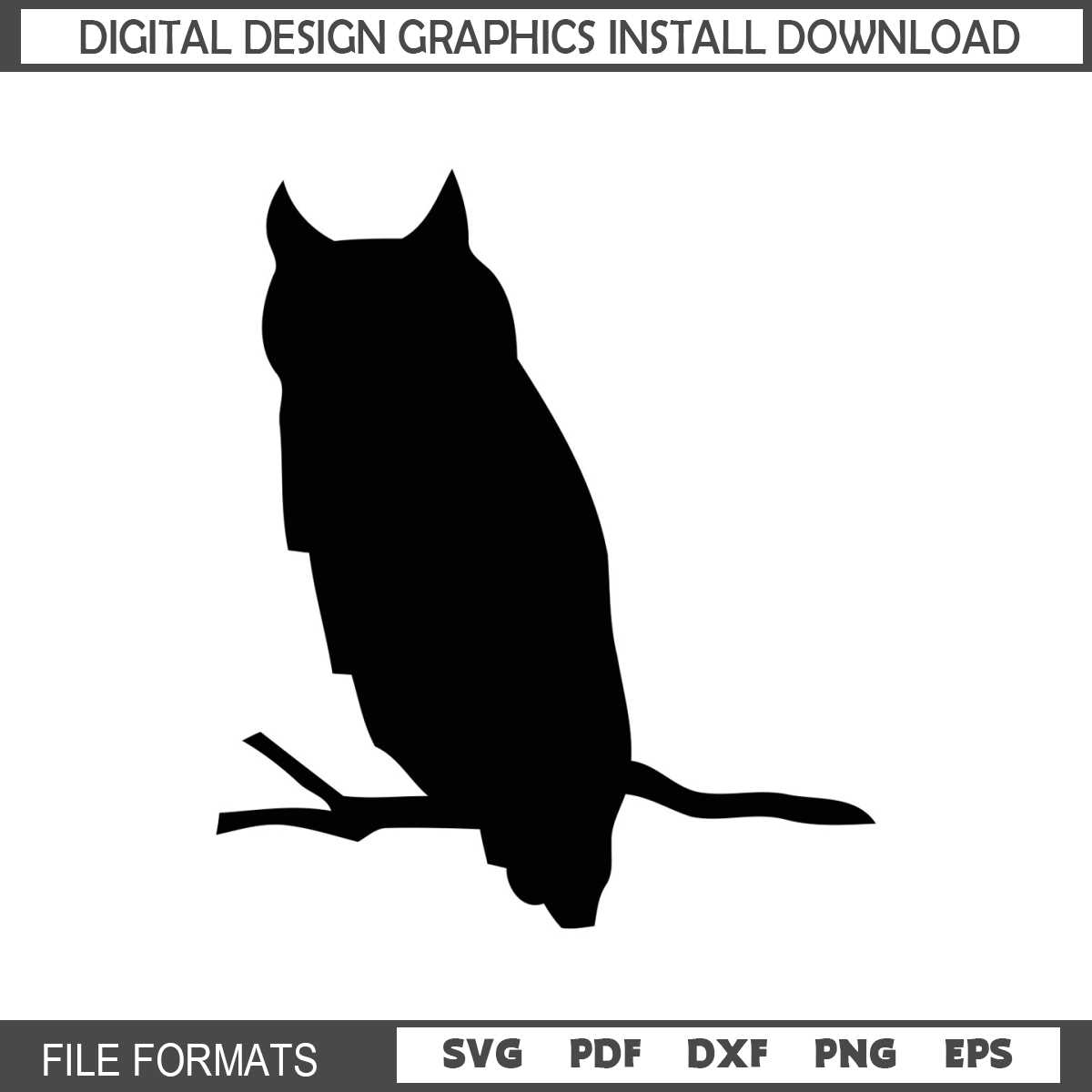 Harry Potter Hedwig Owl SVG Vector Silhouette | Inspire Uplift