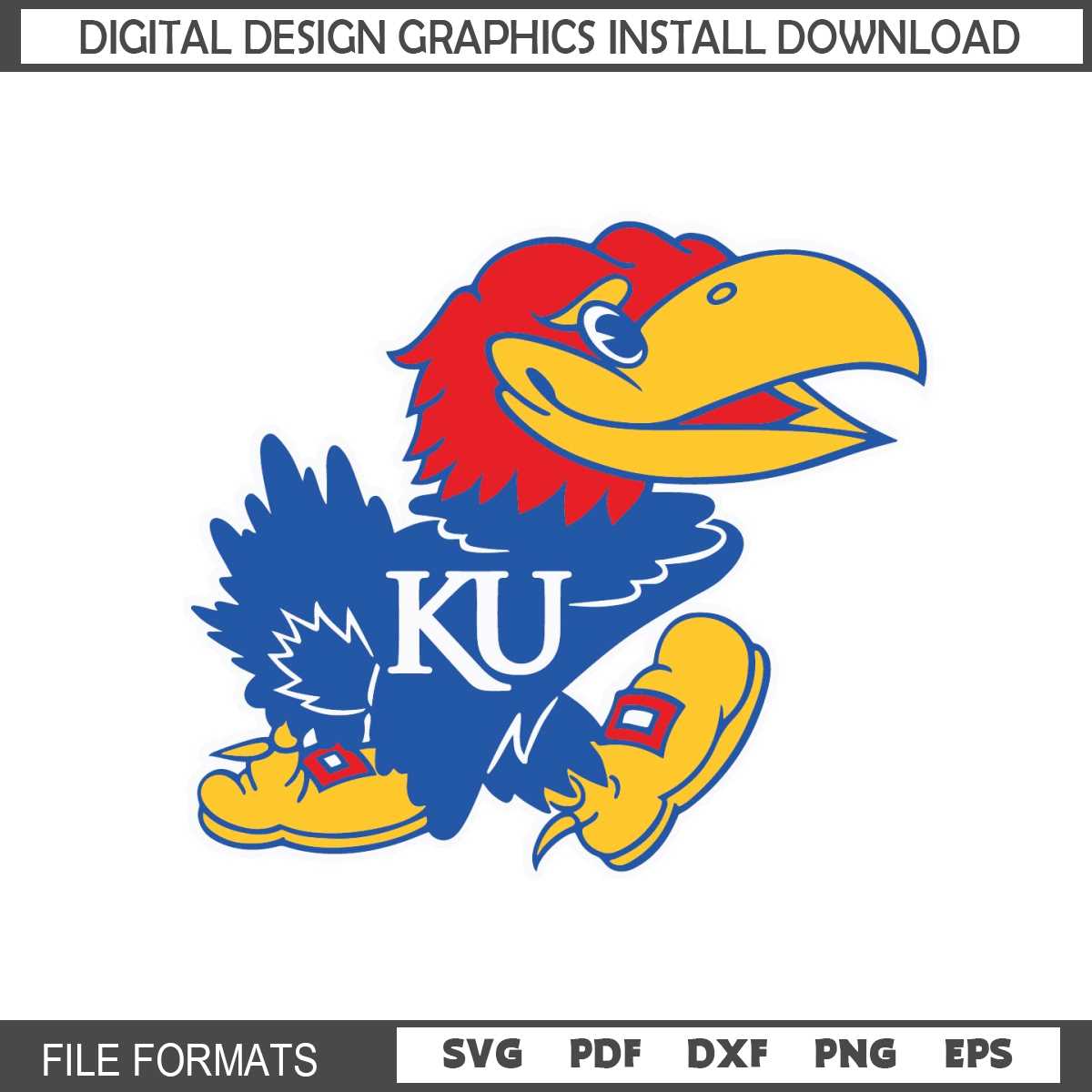 Kansas Jayhawks Svg, Logo Ncaa Sport Svg, Ncaa Svg, Png, Dxf | Inspire ...