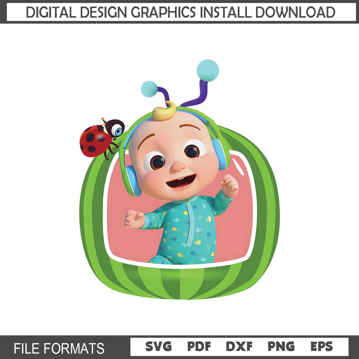 Cocomelon, Cocomelon Baby, Cocomelon Birthday, Cocomelon Fam | Inspire ...