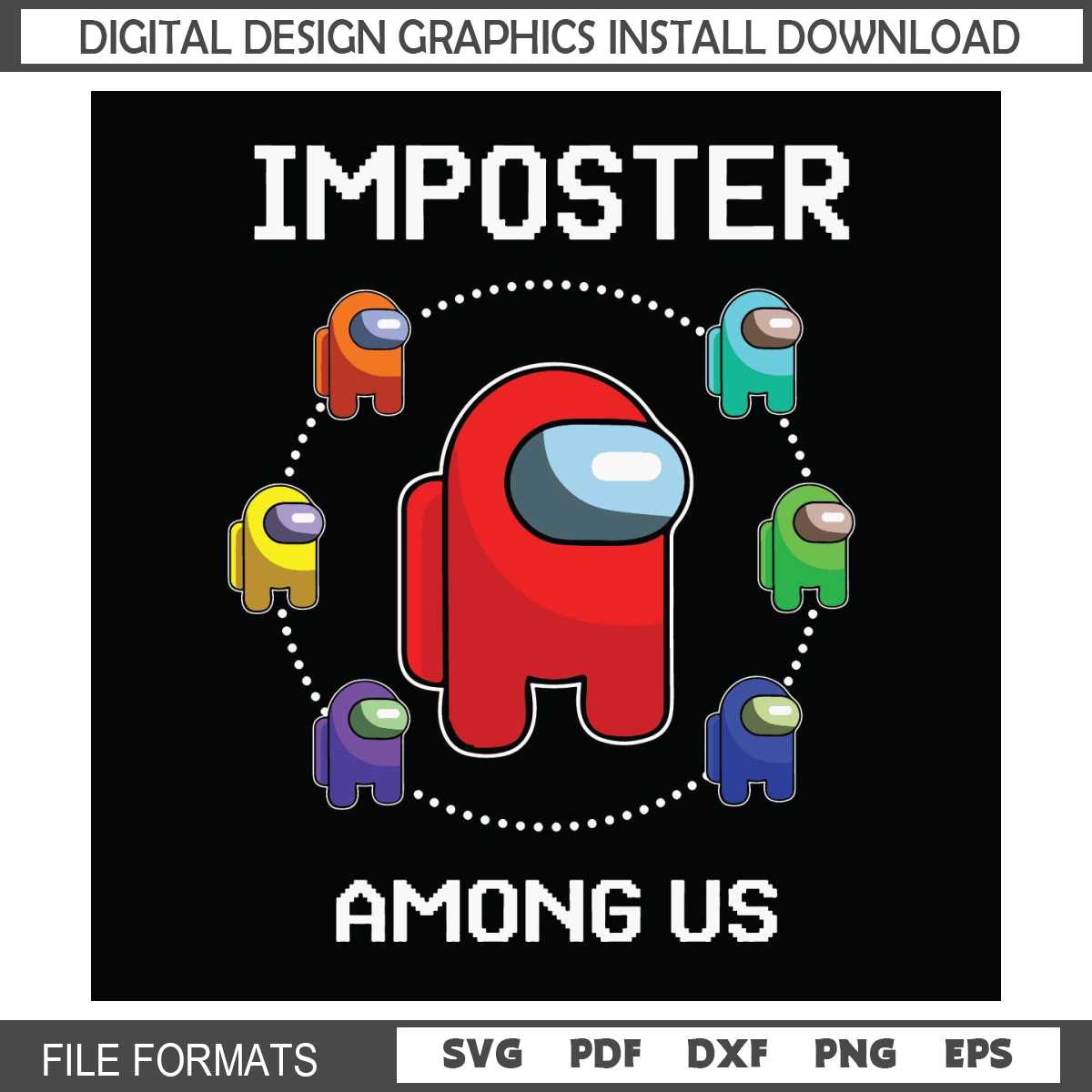 Imposter Among Us Svg, Trending Svg, Game Svg, Among Us Svg, | Inspire ...