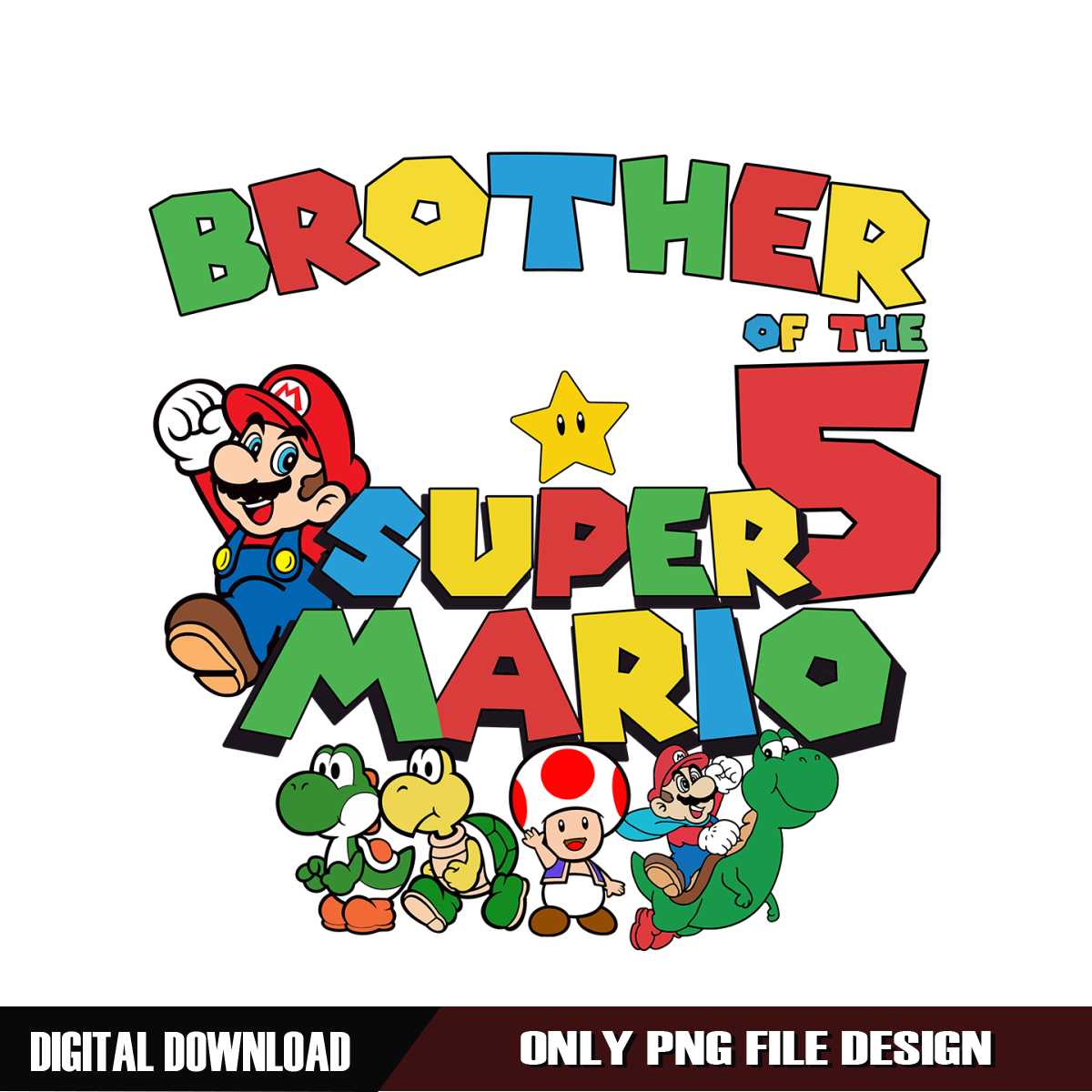 Brother Of The Super Mario Bros PNG | Inspire Uplift