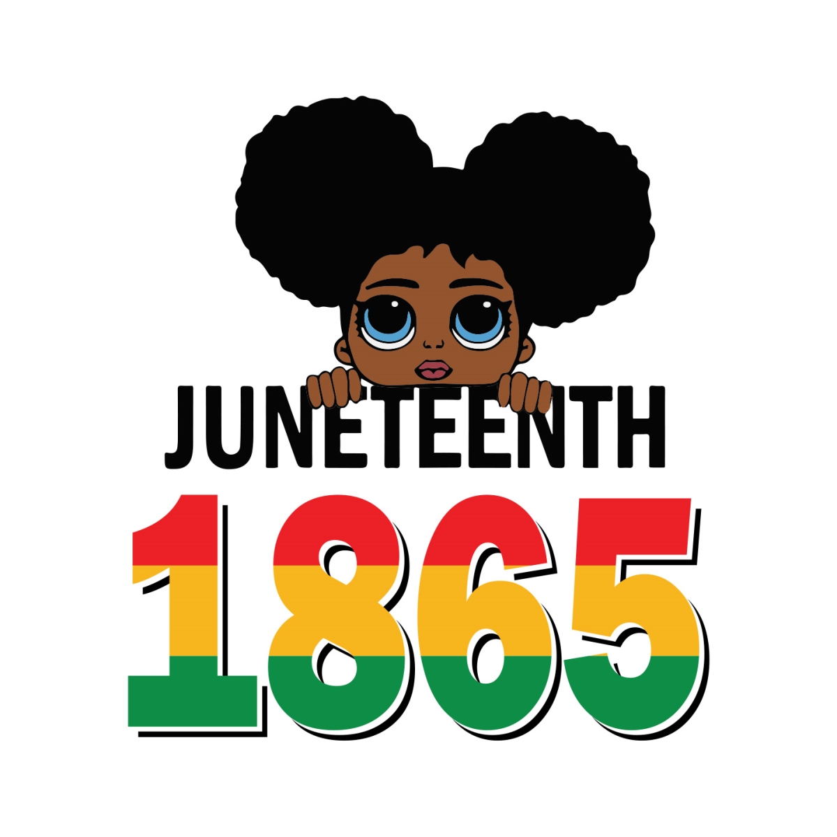 Juneteenth Baby Girl 1865 Svg, Juneteenth Svg, Black Daughte | Inspire ...