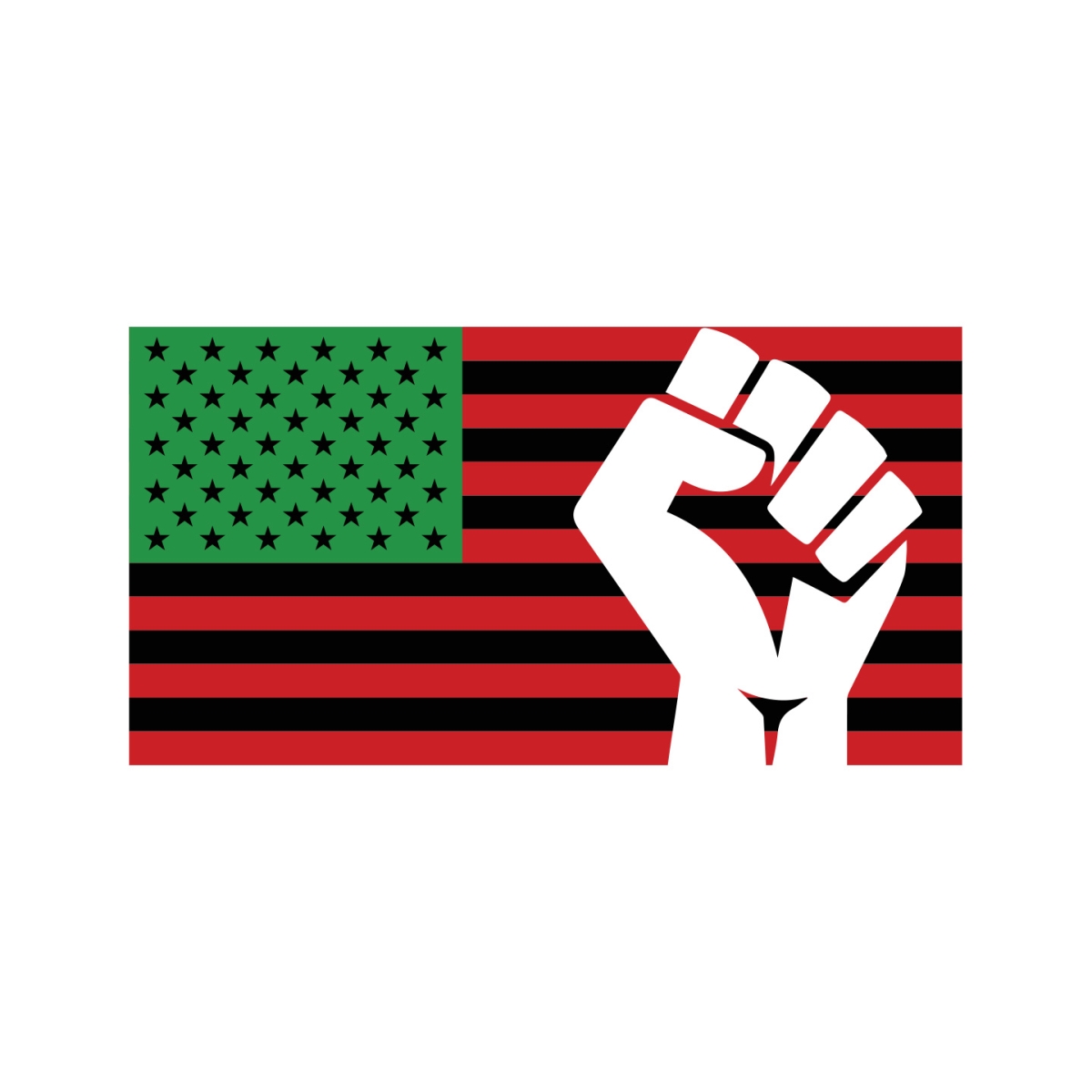 Black Lives Matter Pan African American UNIA Flag Svg, Junet - Inspire ...