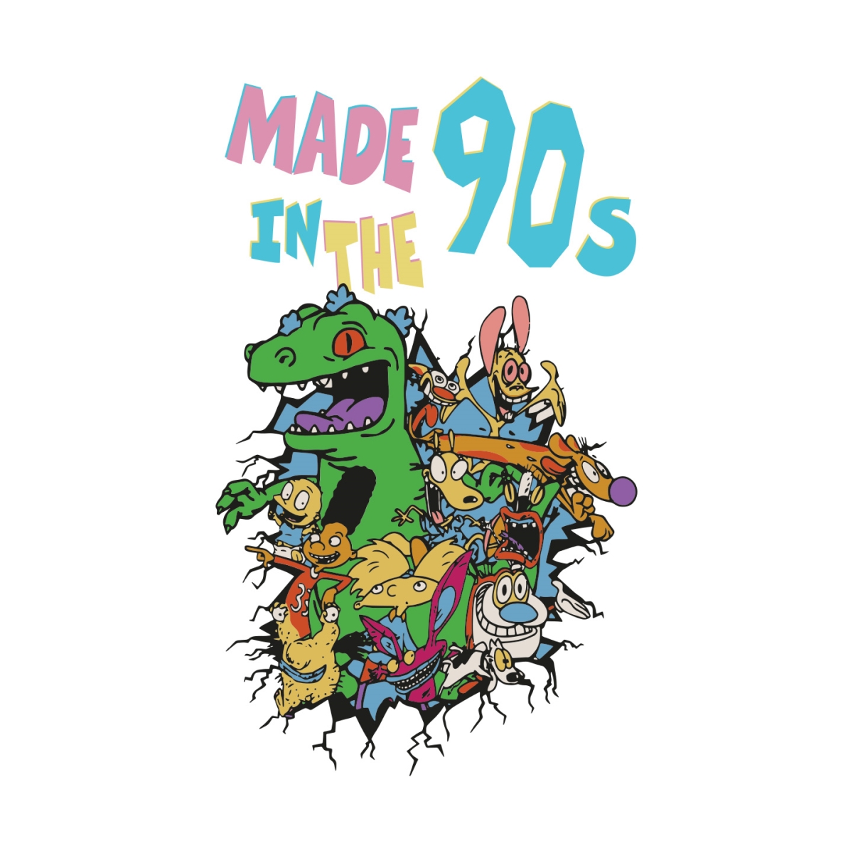 Nickelodeon Made In the 90s Character Svg, Trending Svg, Nic - Inspire ...