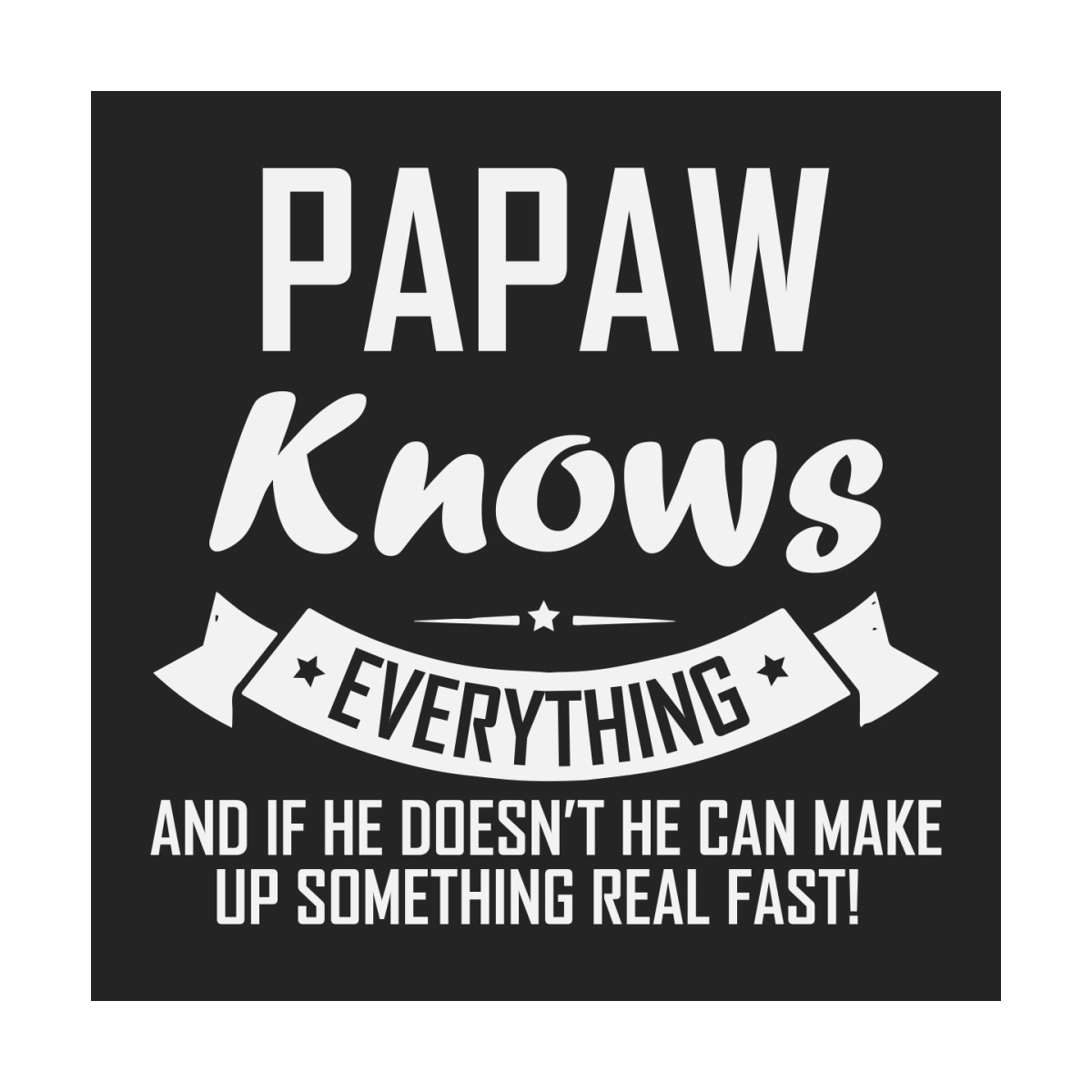 Papaw Knows Everything Svg, Fathers Day Svg, Papaw Svg, Gran | Inspire ...
