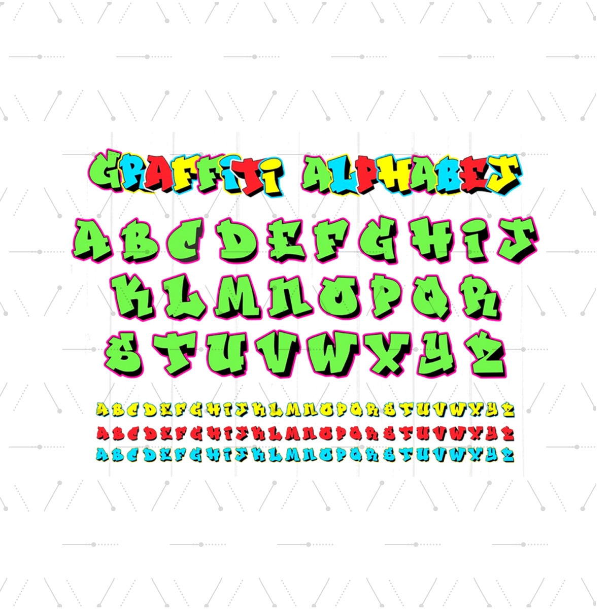 Graffiti Alphabet Svg, Font Svg, Graffiti Letter Svg, Graffi - Inspire ...
