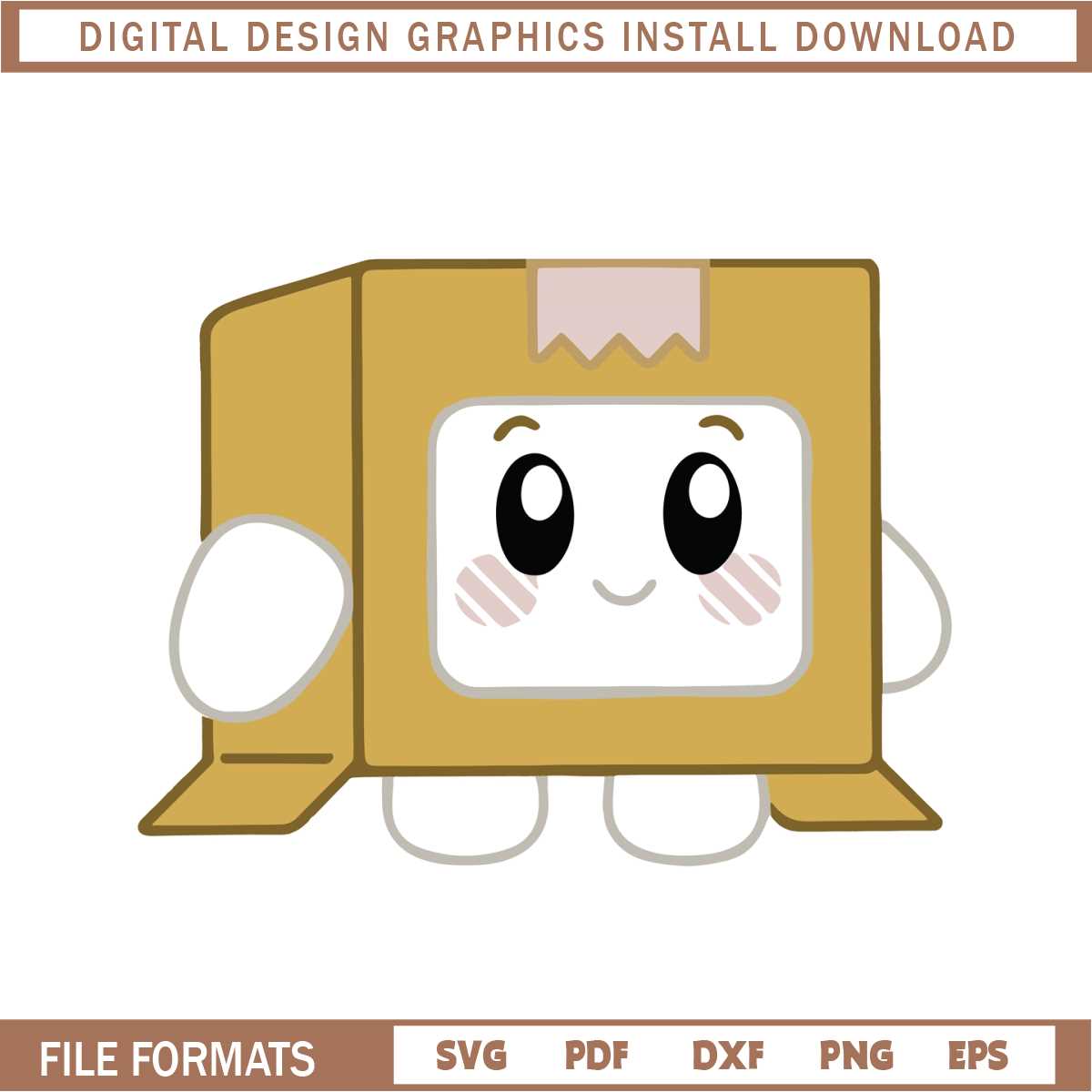 Cute Lankybox Boxy SVG, Lankybox Boxy SVG, Lankybox | Inspire Uplift
