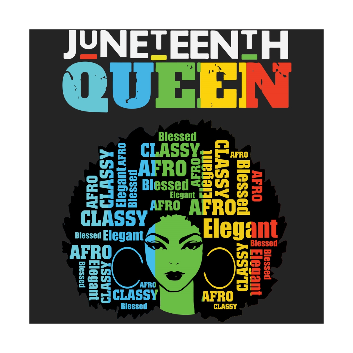 Juneteenth Queen Afro Melanin Svg, Juneteenth Svg, Black Gir | Inspire ...