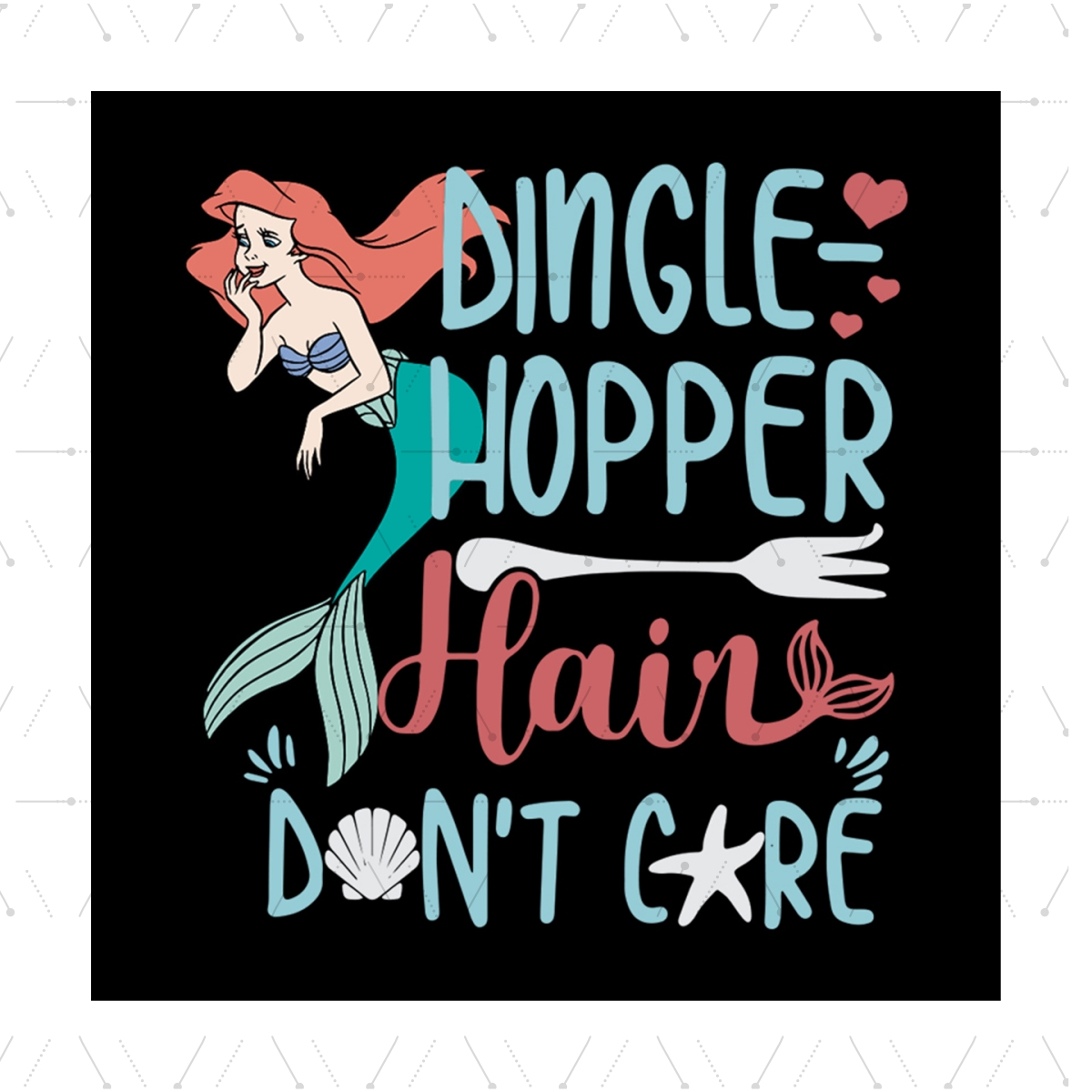 Dinglehopper, Hair Dont Care Svg, Disney Svg, Little Mermaid - Inspire ...