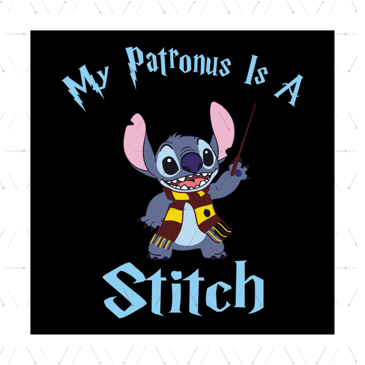 My Patronus Is A Stitch Svg, Disney Svg, Stitch Svg, Patronu | Inspire Uplift