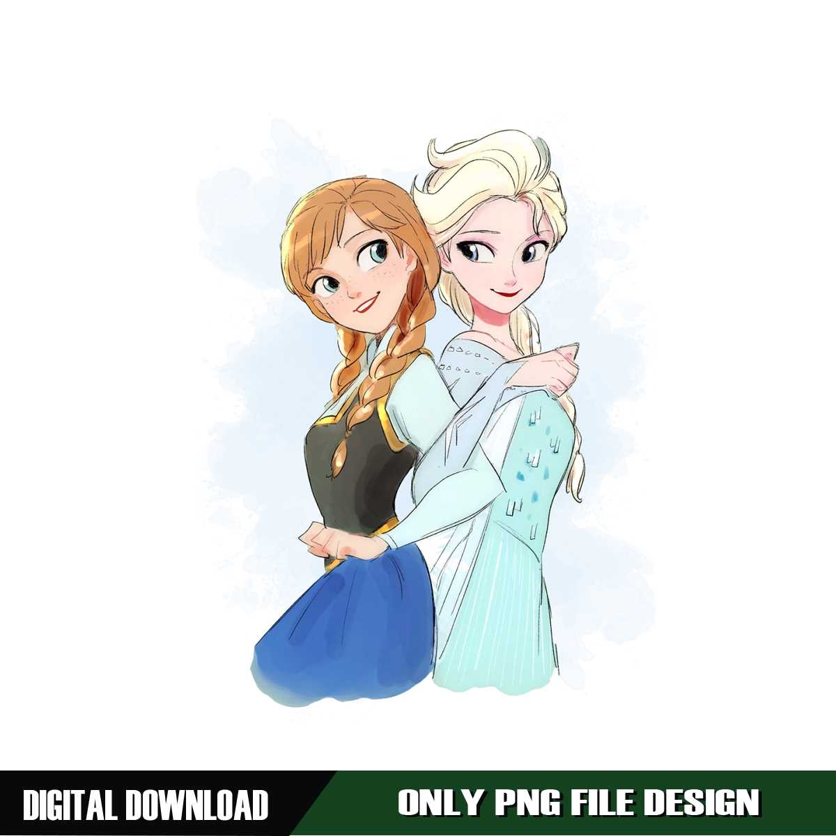 Disney Frozen Princess Anna and Elsa PNG - Inspire Uplift