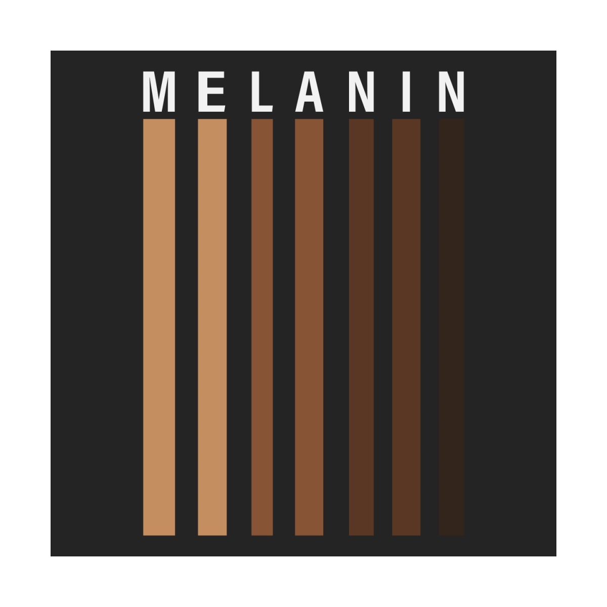 Melanin Color Chart Svg, Black Girl Svg, Melanin Svg, Black | Inspire ...