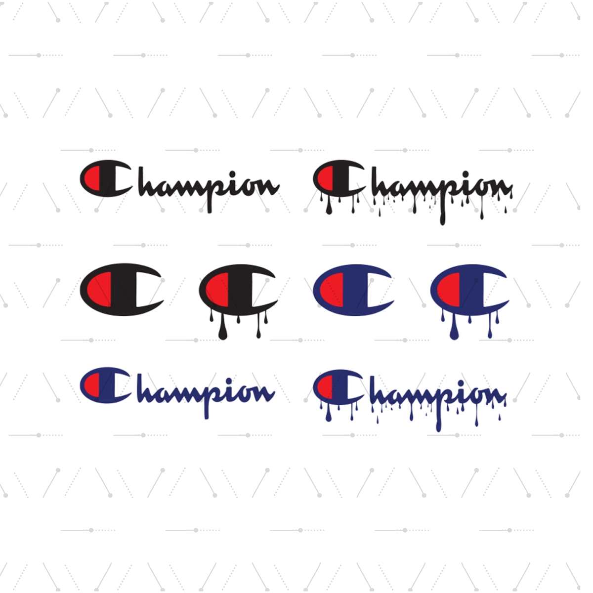 Champion Logo Bundle Svg, Brand Svg, Champion Svg, Champion | Inspire ...