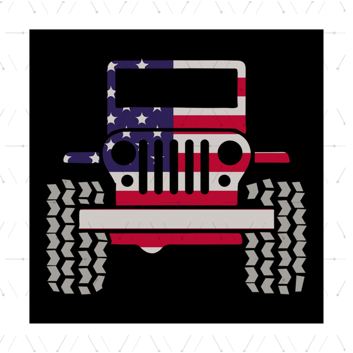 Jeep USA Flag Svg, Vehicle Svg, Jeep Svg, American Flag Svg, | Inspire ...
