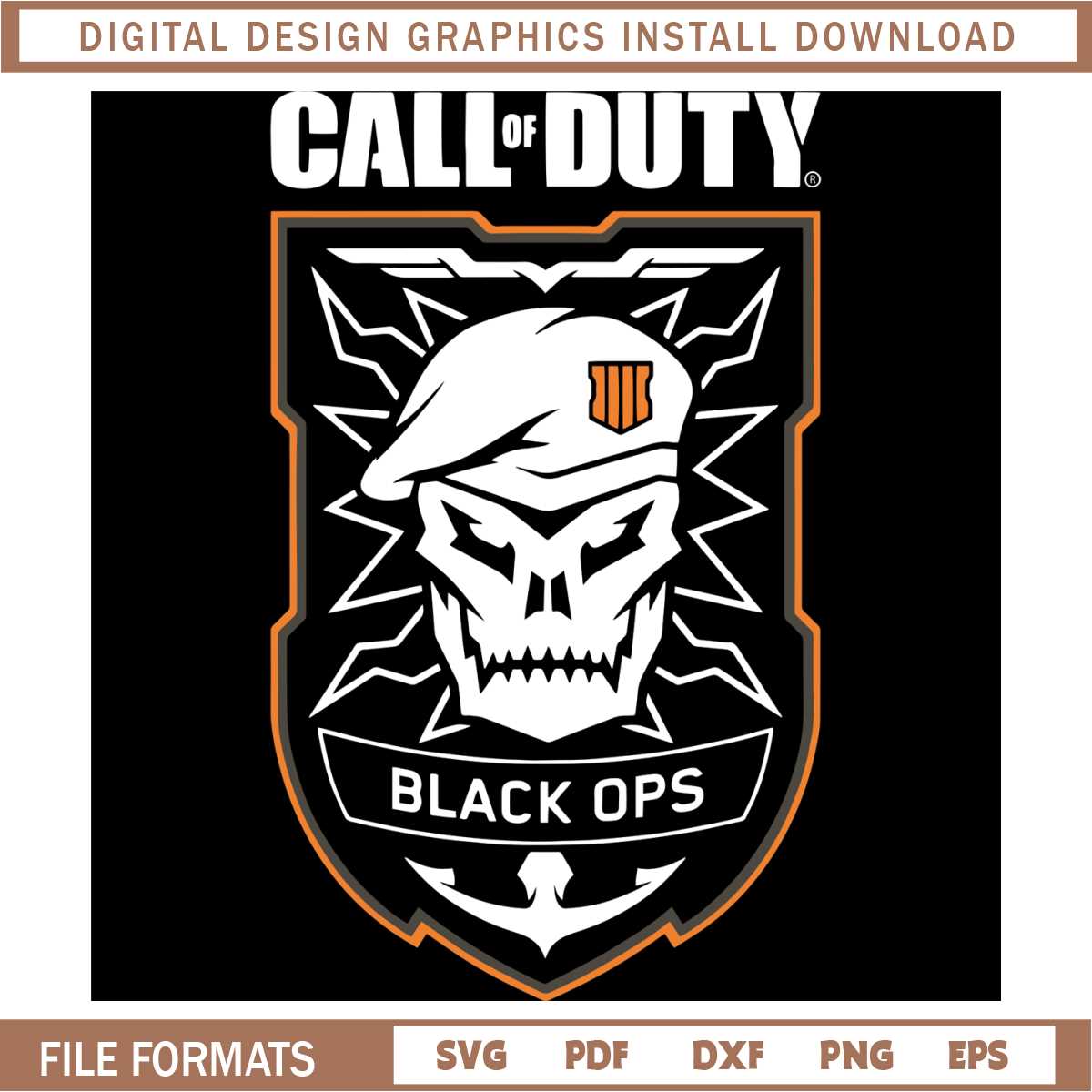 Call Of Duty Black Ops Svg, Trending Svg, Call Of Duty Black | Inspire ...