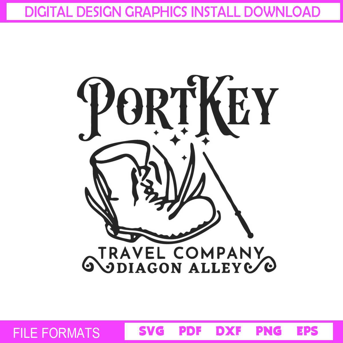 HP House svg, Port Key svg, Always svg, Wizarding School svg | Inspire ...