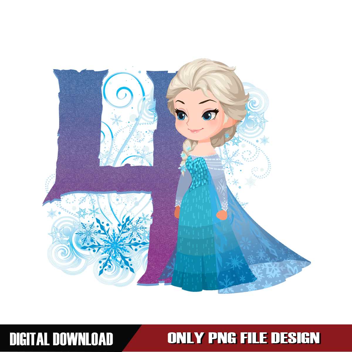 Disney Frozen Elsa Happy 4th Birthday PNG - Inspire Uplift