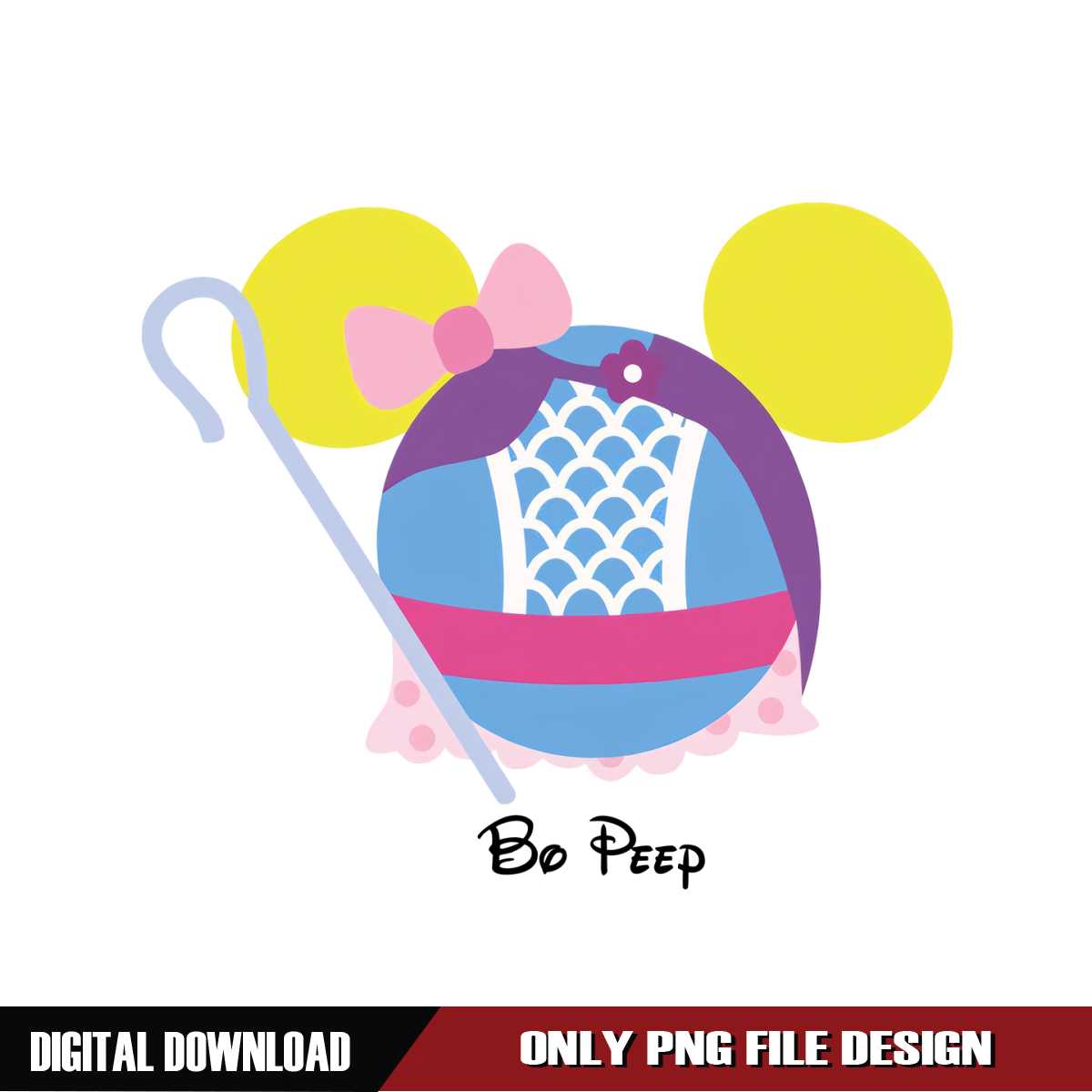 Minnie Princess Toy Story Bo Peep PNG | Inspire Uplift
