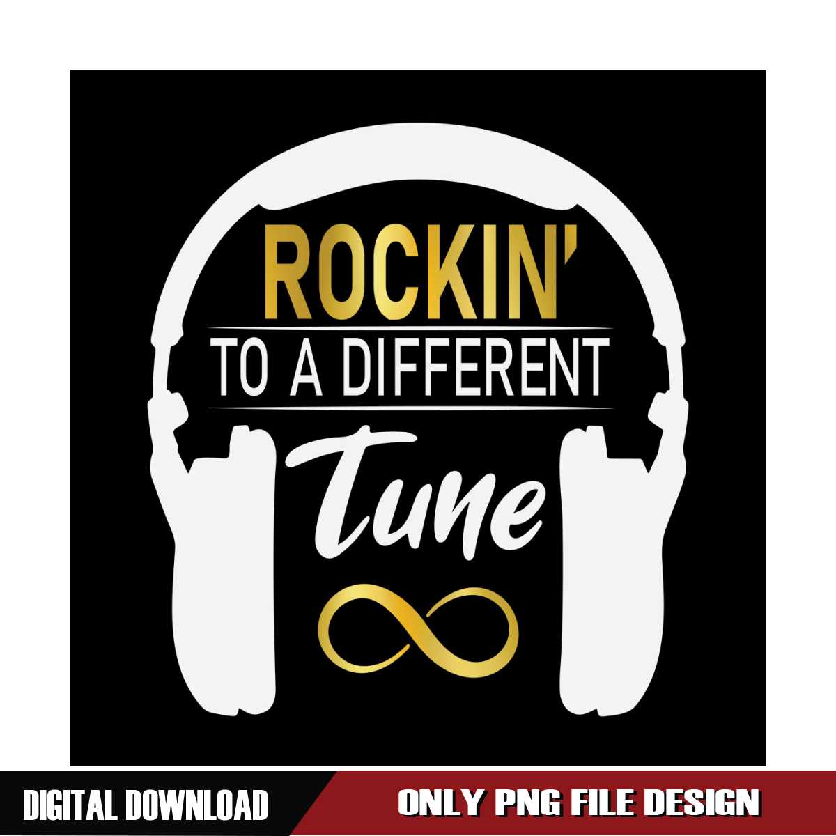 Autism Rocking To A Different Tune PNG - Inspire Uplift