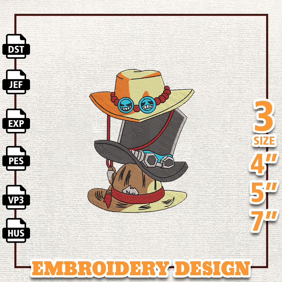 One Piece Anime Design, Anime Embroidery Design, Anime Machi | Inspire ...