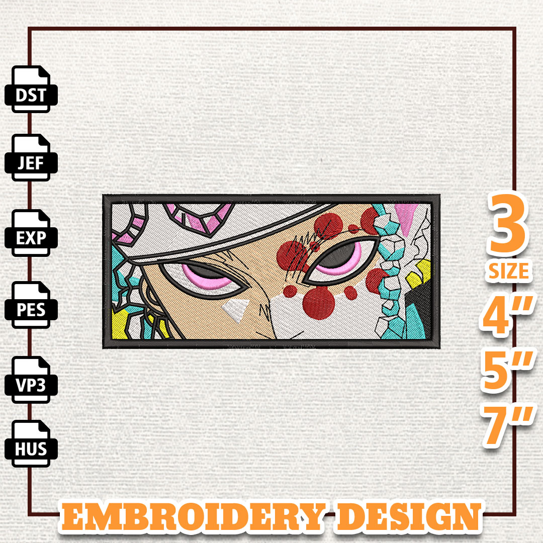 Uzui Anime Design, Anime Embroidery Design, Anime Machine Em | Inspire ...