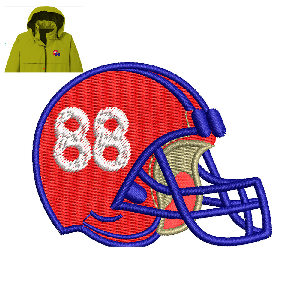 88 Helmet Embroidery logo for Jacket ,logo Embroidery, Embro | Inspire ...