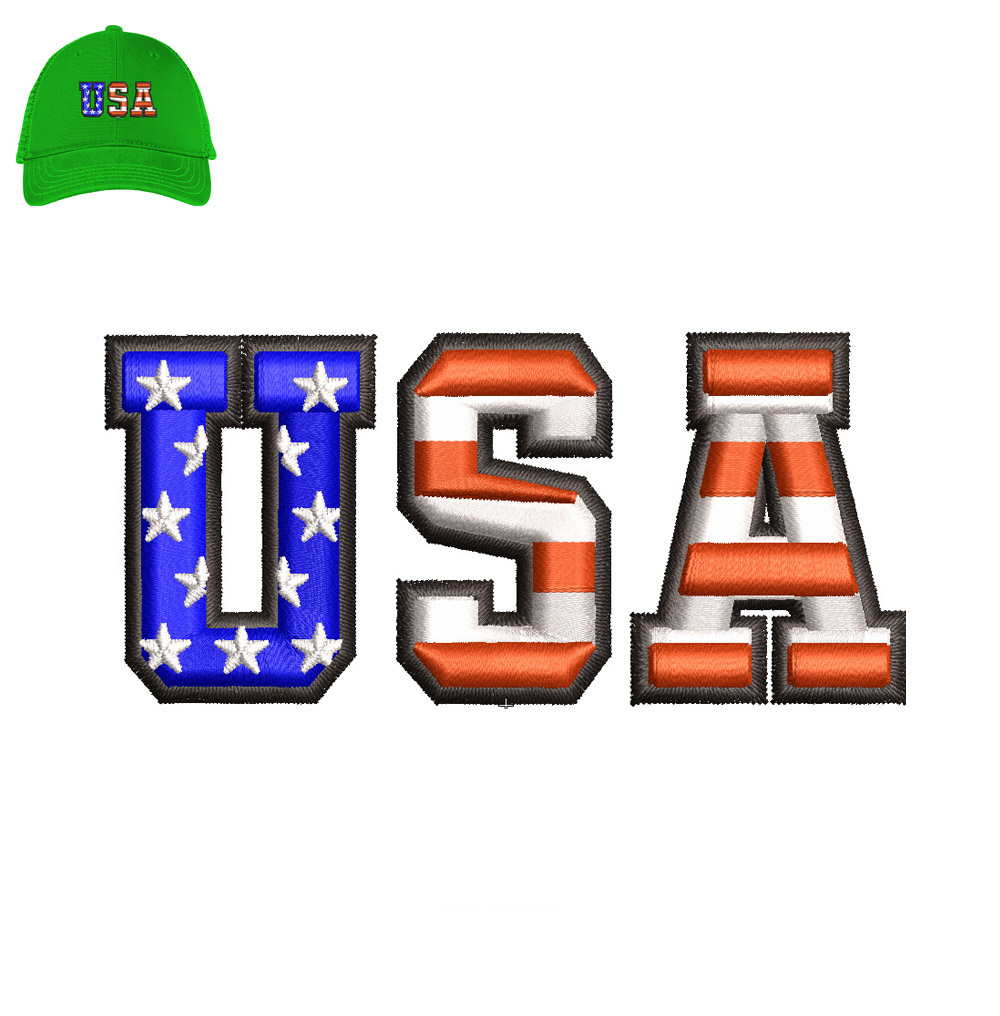 Best USA 3d puff Embroidery logo for Cap ,logo Embroidery, E | Inspire ...