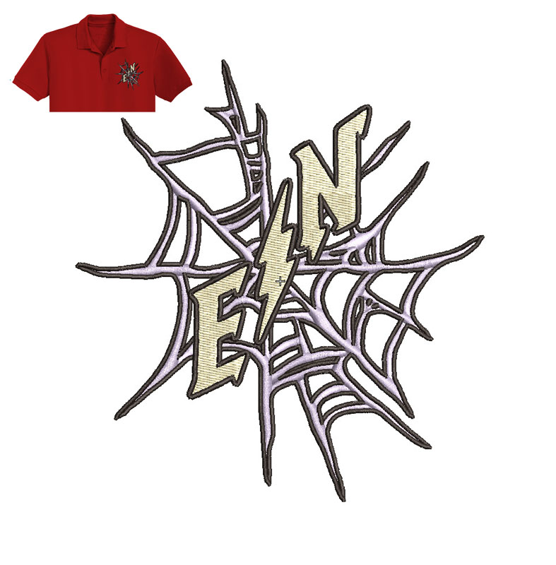 Draw Spider EN Embroidery logo for polo shirt,logo Embroider | Inspire ...