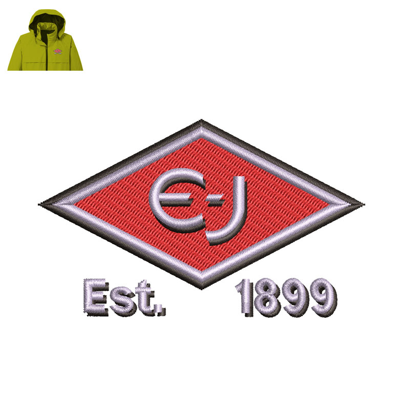 E-J Electric Installation Embroidery logo for Jacket,logo Em | Inspire ...
