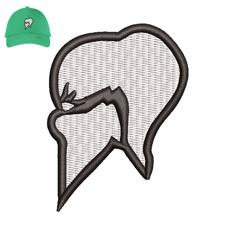 Face Patch 3d puff Embroidery logo for Cap,logo Embroidery, | Inspire ...