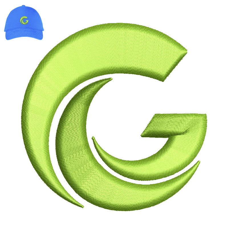 G Leaf 3d Puff Embroidery logo for Cap,logo Embroidery, Embr | Inspire ...