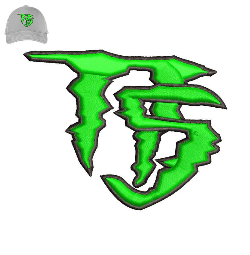 NS Letter 3d Puff Embroidery logo for Cap,logo Embroidery, E | Inspire ...