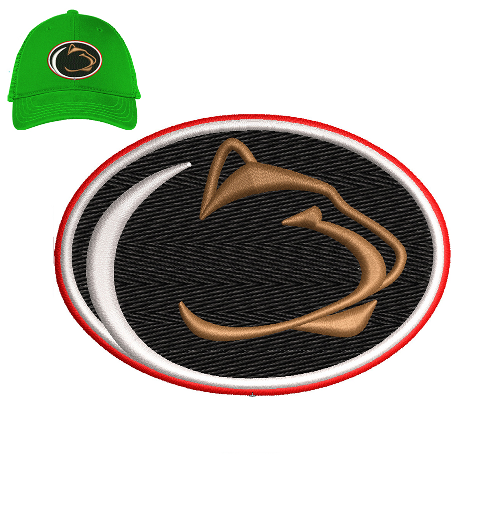 Penn Embroidery State logo for Cap,logo Embroidery, Embroide | Inspire ...